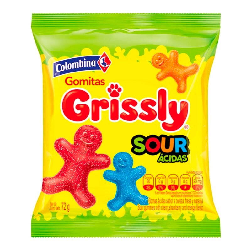 Grissly Clásica x 270 uds. 1080g. - Distribuidora Dicoha | Bogotá Colombia
