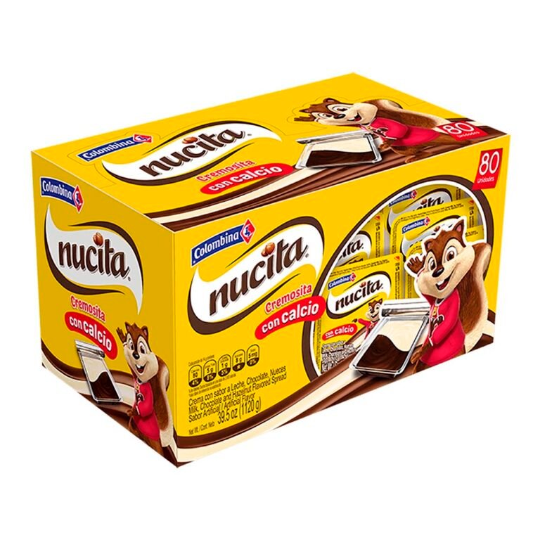 Nucita Crema x 80 uds. - Distribuidora Dicoha | Bogotá Colombia
