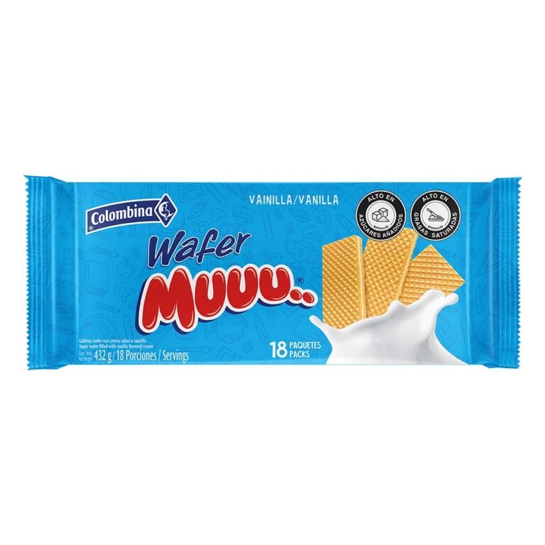 Colombina Wafer Muu Vainilla x 18 paquetes- 432g - Distribuidora Dicoha ...