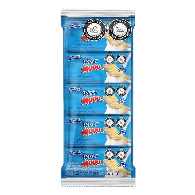 Muu Wafer Leche x 15 Paquetes -322,5 g - Distribuidora Dicoha | Bogotá ...