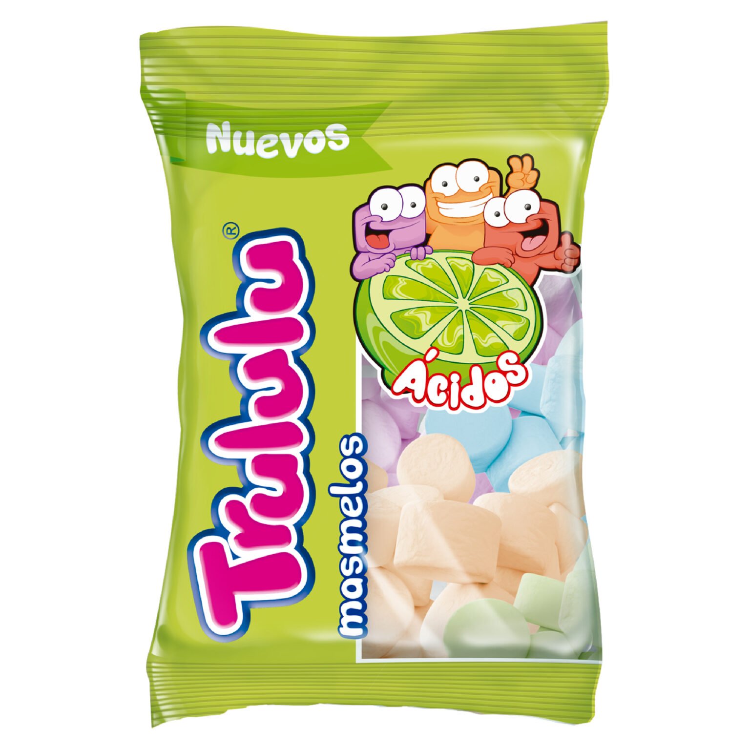 Masmelo Trululu Ácido x80GR-P-12 - Distribuidora Dicoha | Bogotá Colombia